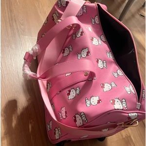Bags | Hello Kitty Travel Suitcase Bag With Wheels And Handle | Poshmark